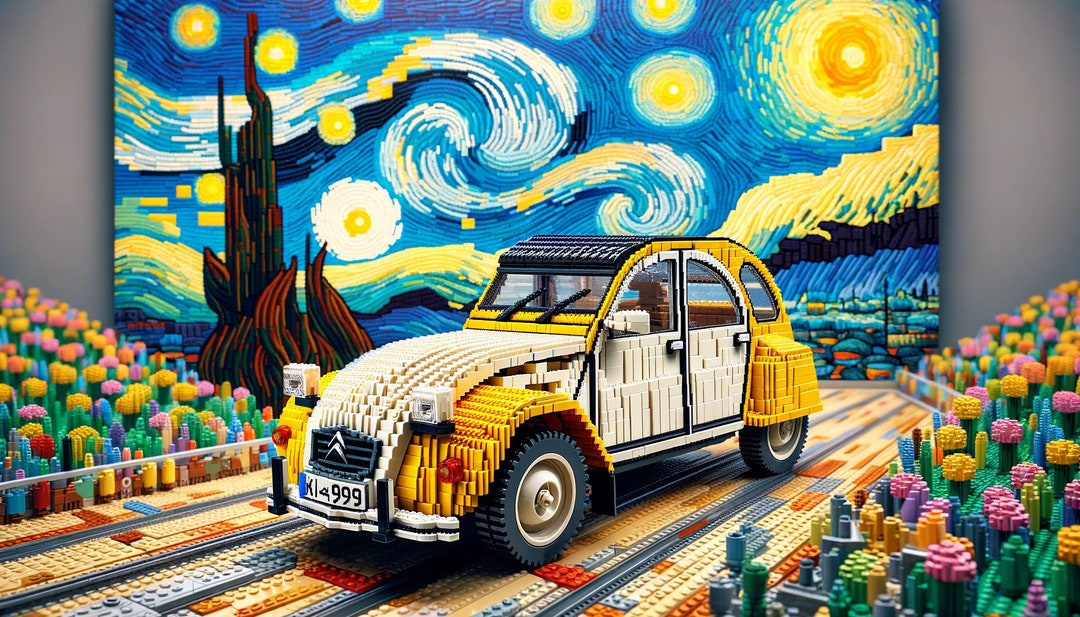 2CV Imagine for Printing A3 Ver 1 - Etsy
