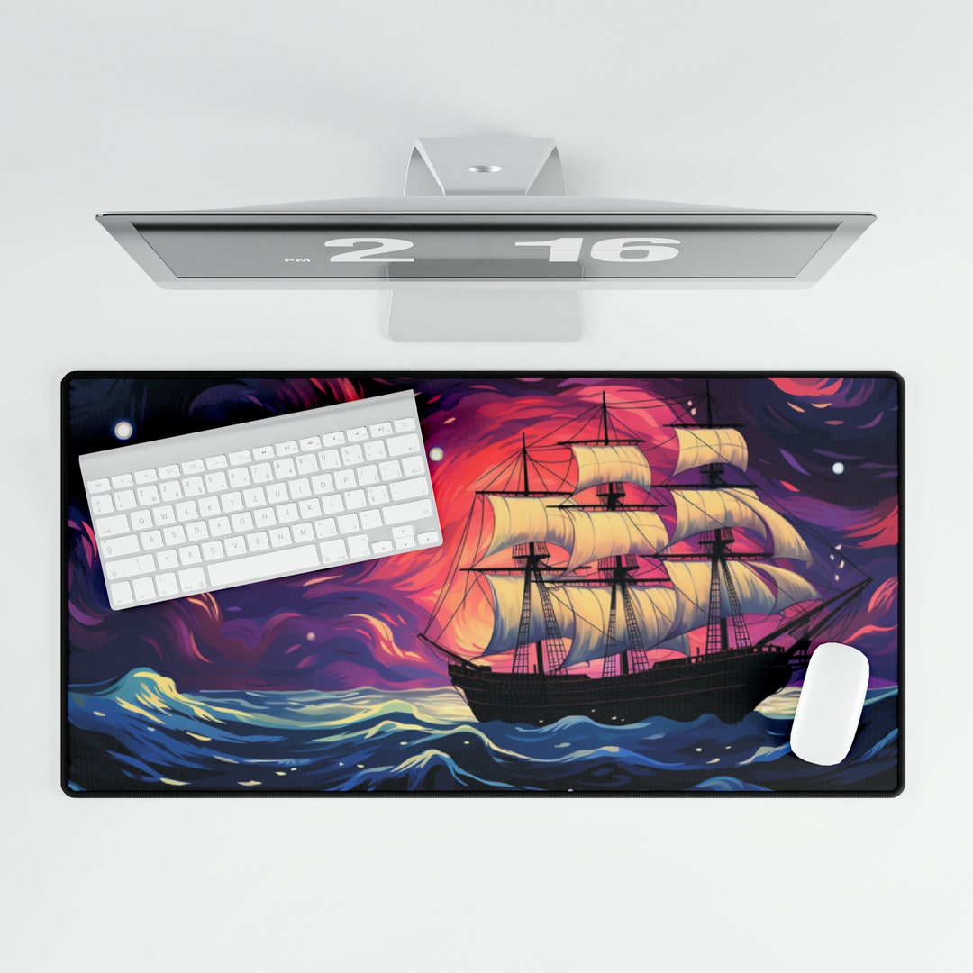 Ocean Mouse Pad Gaming Desk Mat Large Mousepad Sea Life - Etsy