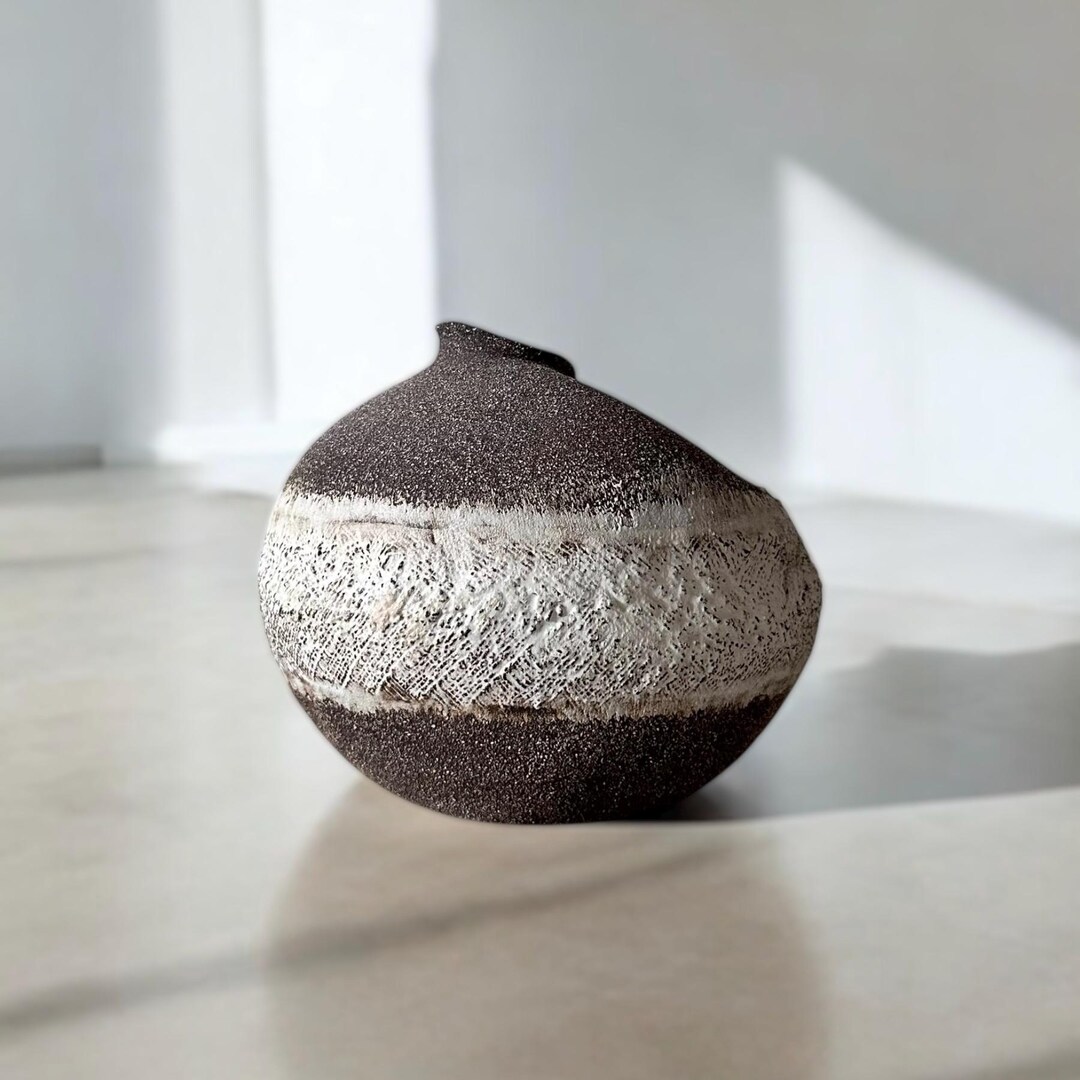 Handmade Ceramic Vase Rustic Vase Glazed Ceramic Vase Unique Vase ...