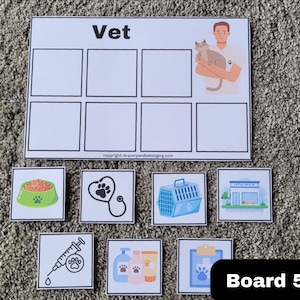 Community Helpers Matching Game | Community Helpers Sort Printable ...