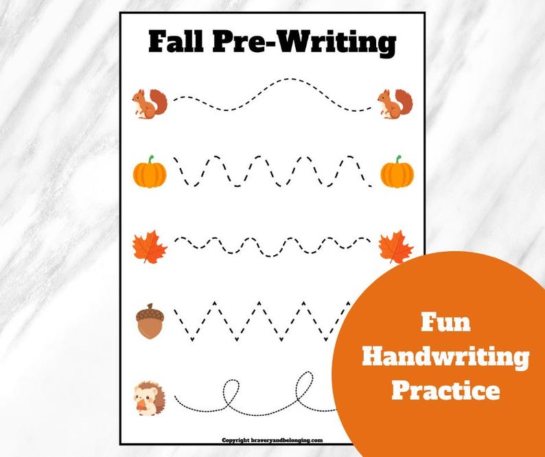 Fall Preschool Activities Printable | Preschool Activities Fall | Fall ...