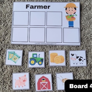 Community Helpers Matching Game | Community Helpers Sort Printable ...