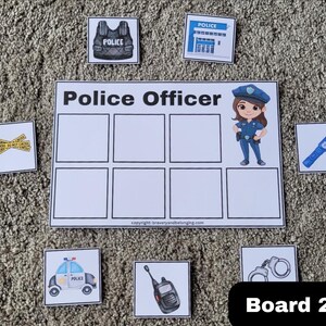 Community Helpers Matching Game | Community Helpers Sort Printable ...
