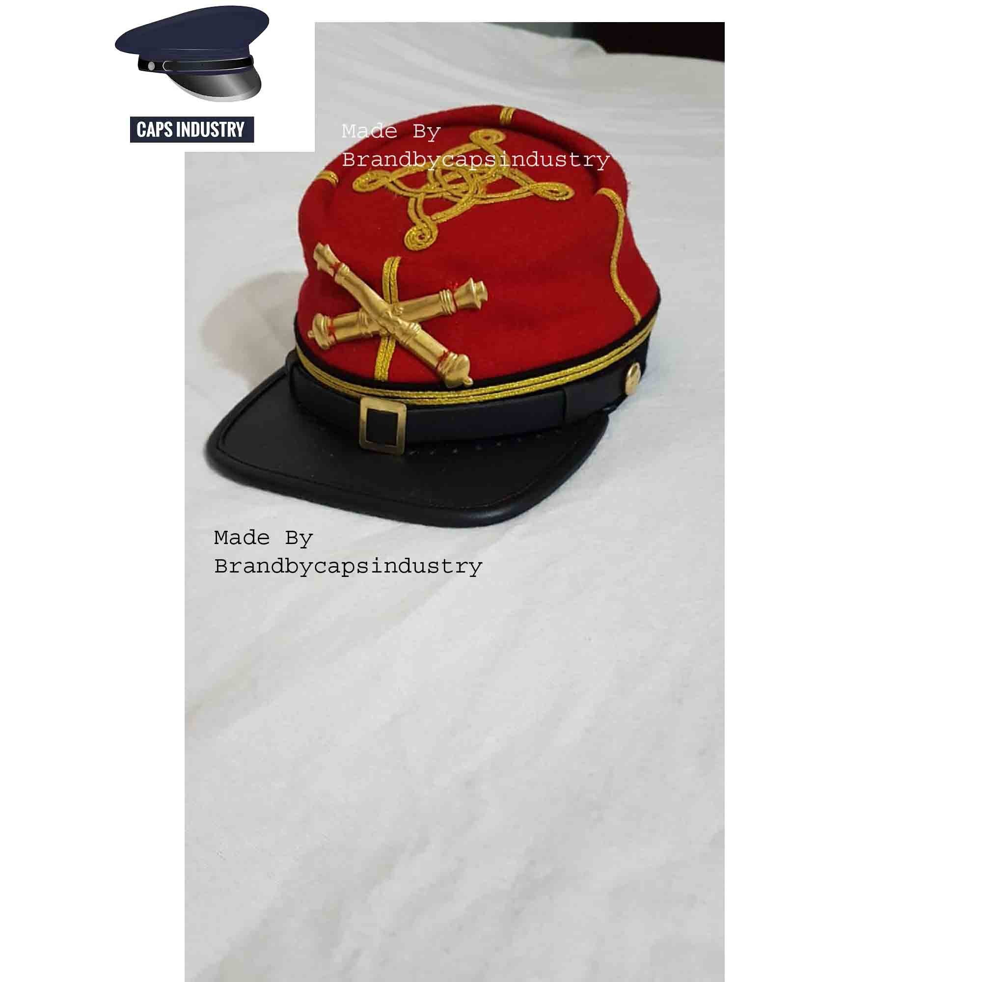 Civil War Confederate Artillery Captain Kepi - Etsy