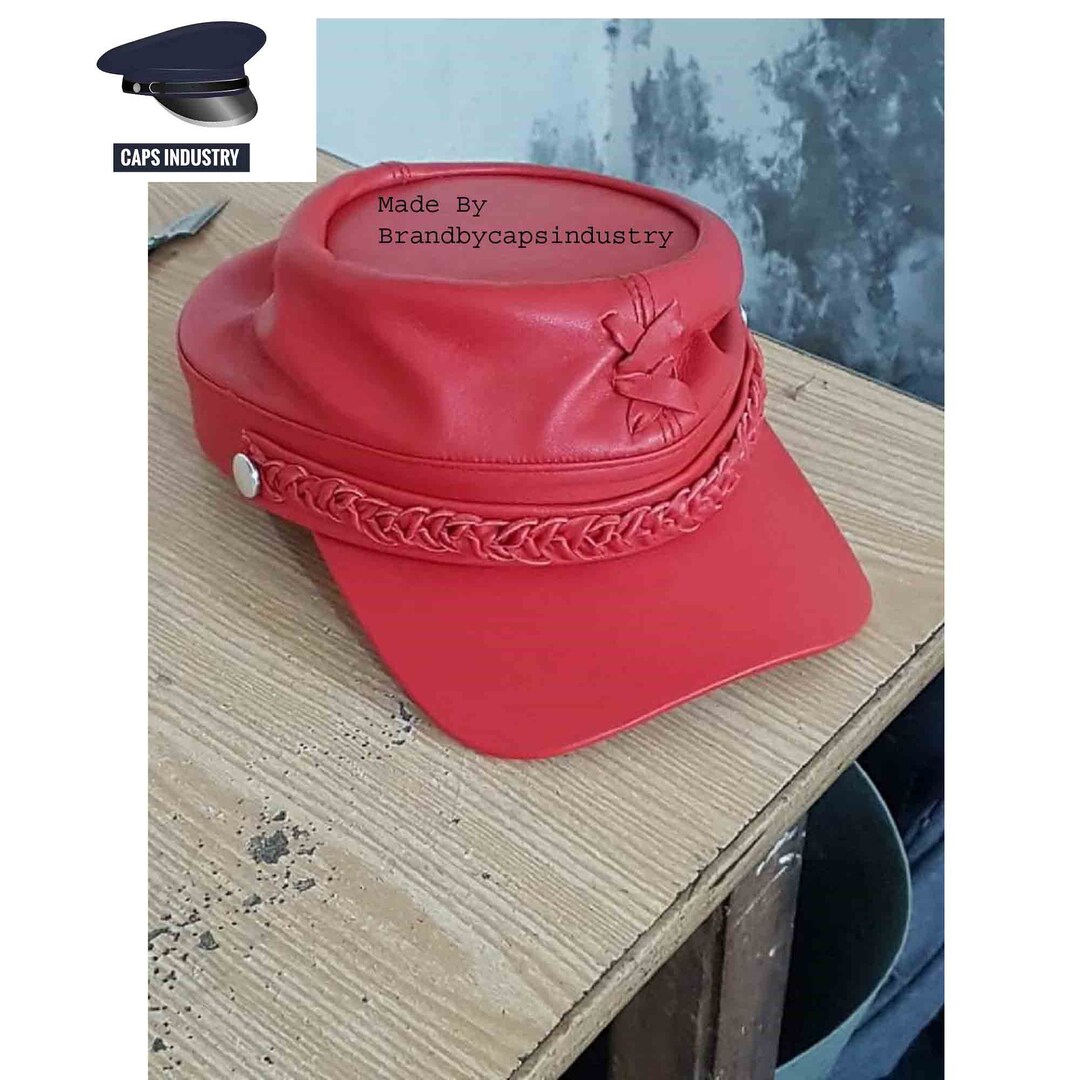 American Civil War Leather Kepi Cap Replica History Confederate ...