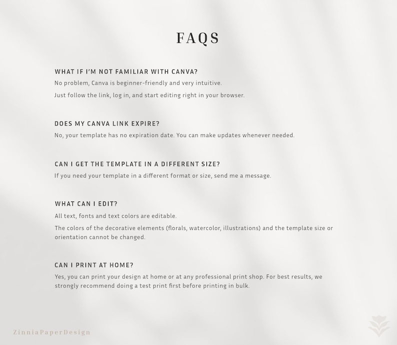 Wedding Invitation Menu Set | Blue Romantic Flowers | Digital Menu, Name Card, Printing, Instant ...