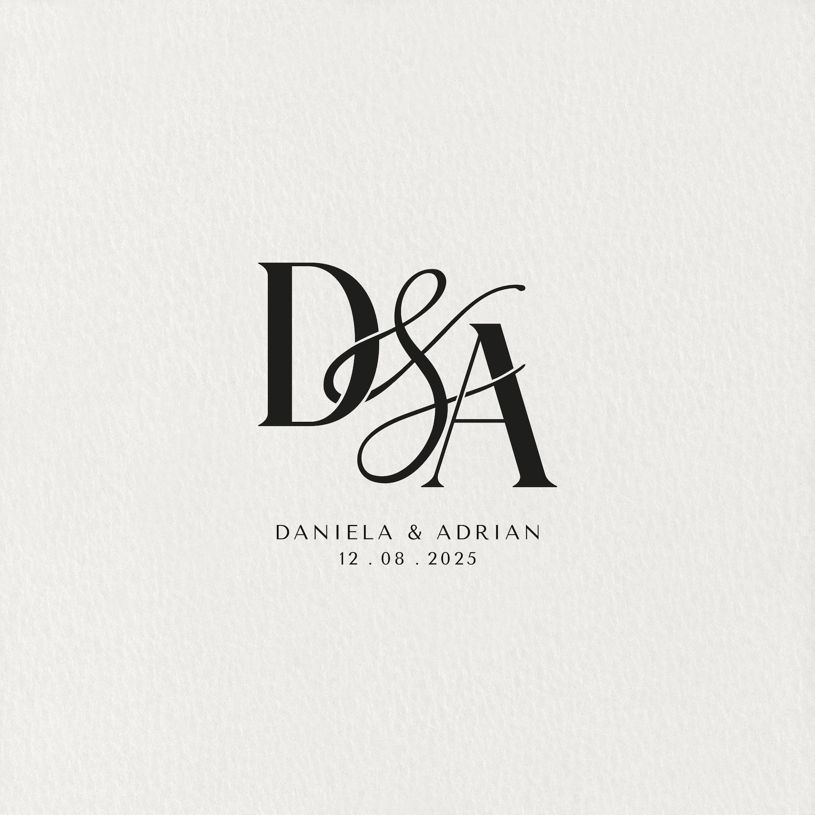 Modern Wedding Monogram | Couple Monogram | Digital Download Logo ...