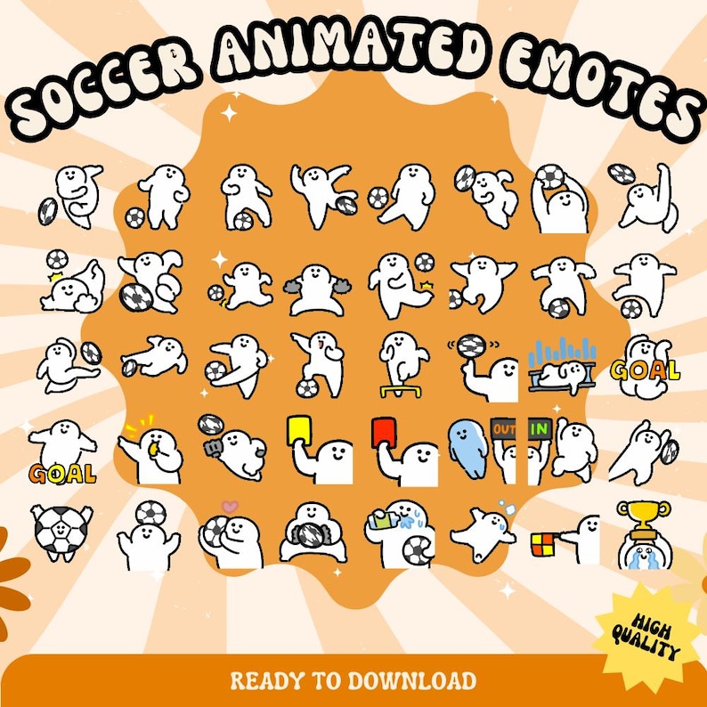Soccer Animated Emotes | Football | Meme | Funny | Sports | Twitch ...