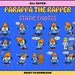 Parappa the Rapper Static Emotes Bundle for Twitch and Discord Twitch ...