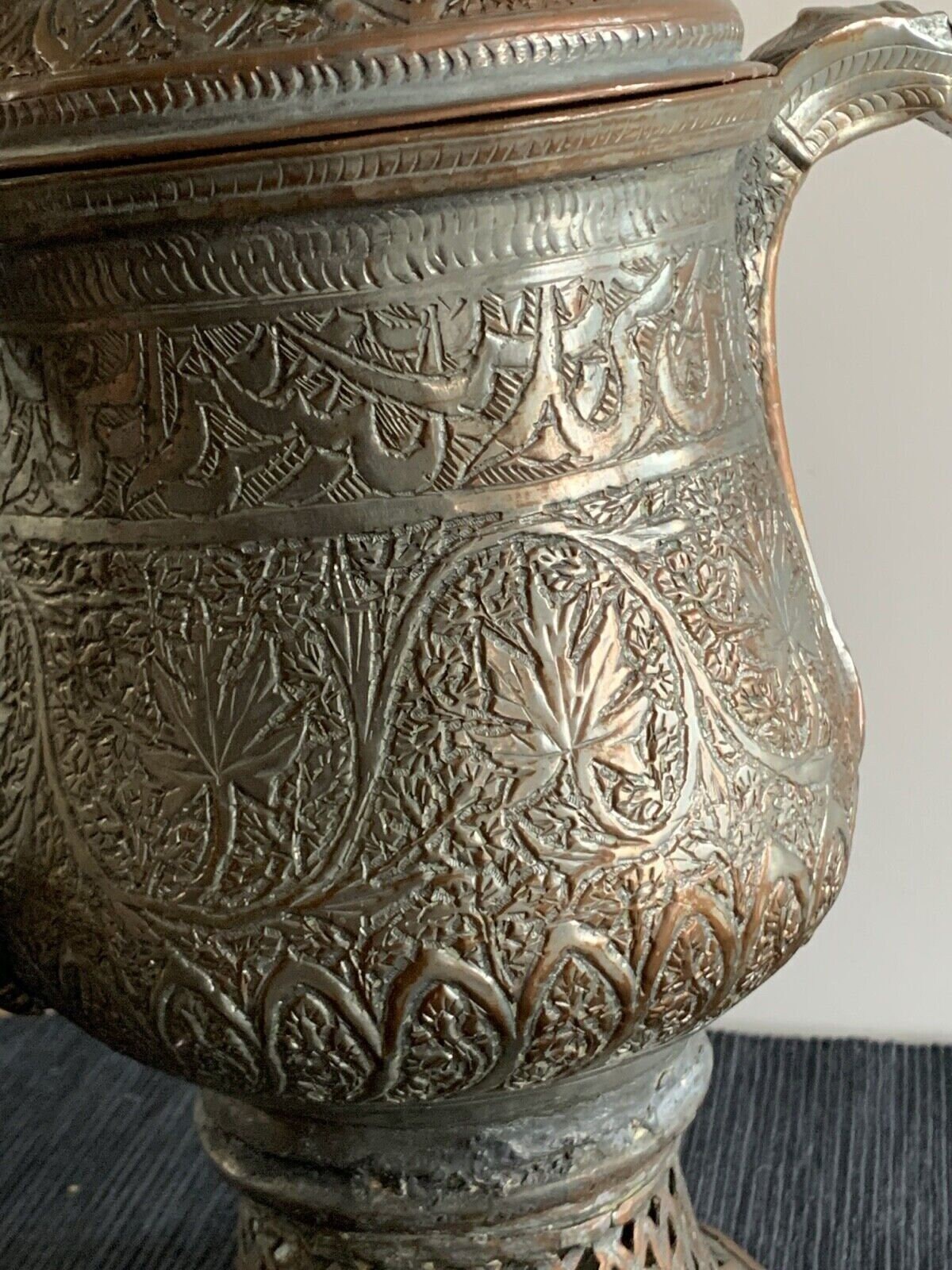 Large Northern India Kashmir Mughal Copper Tea Urn Samovar 19th C. - Etsy