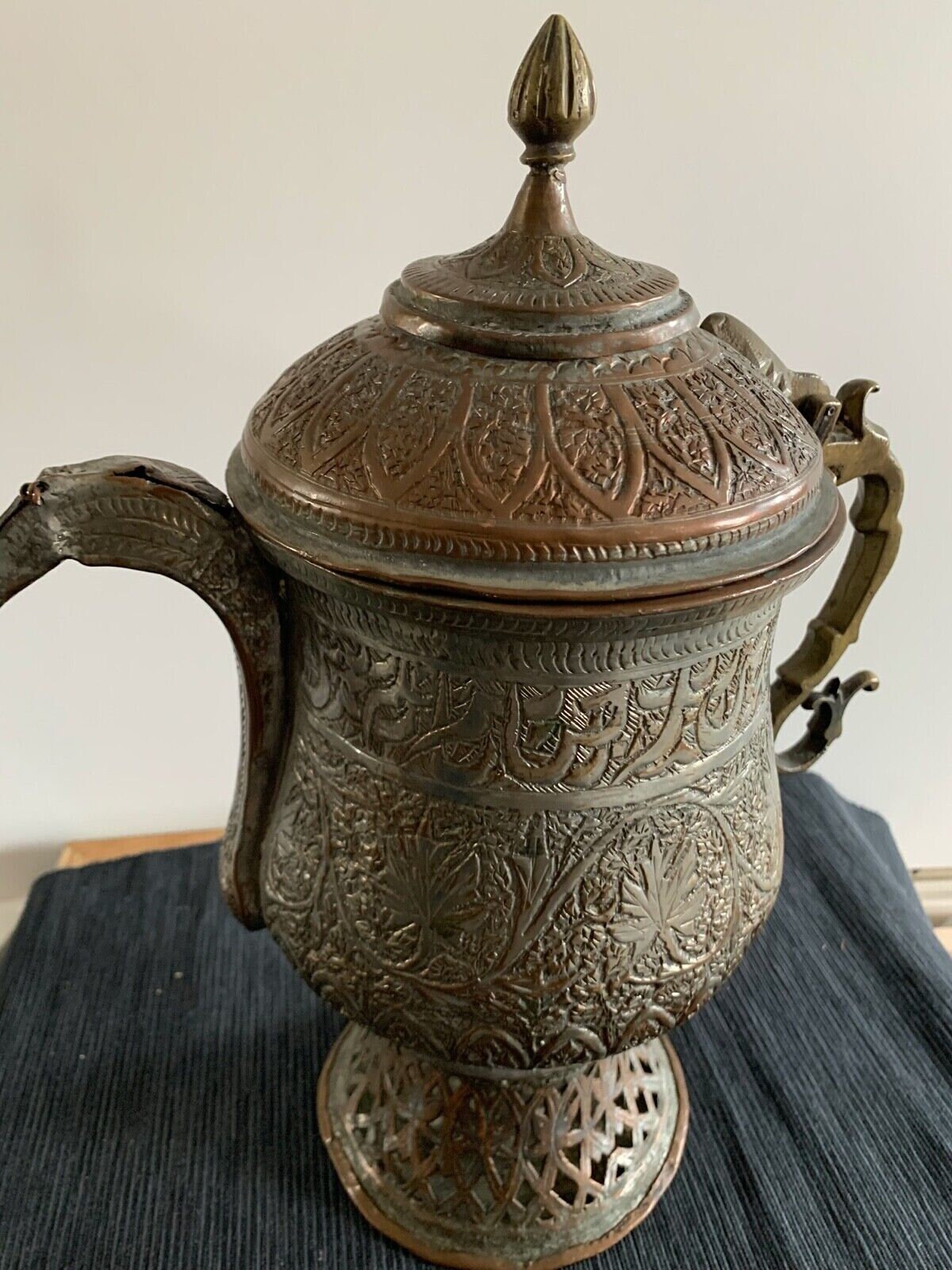 Large Northern India Kashmir Mughal Copper Tea Urn Samovar 19th C. - Etsy