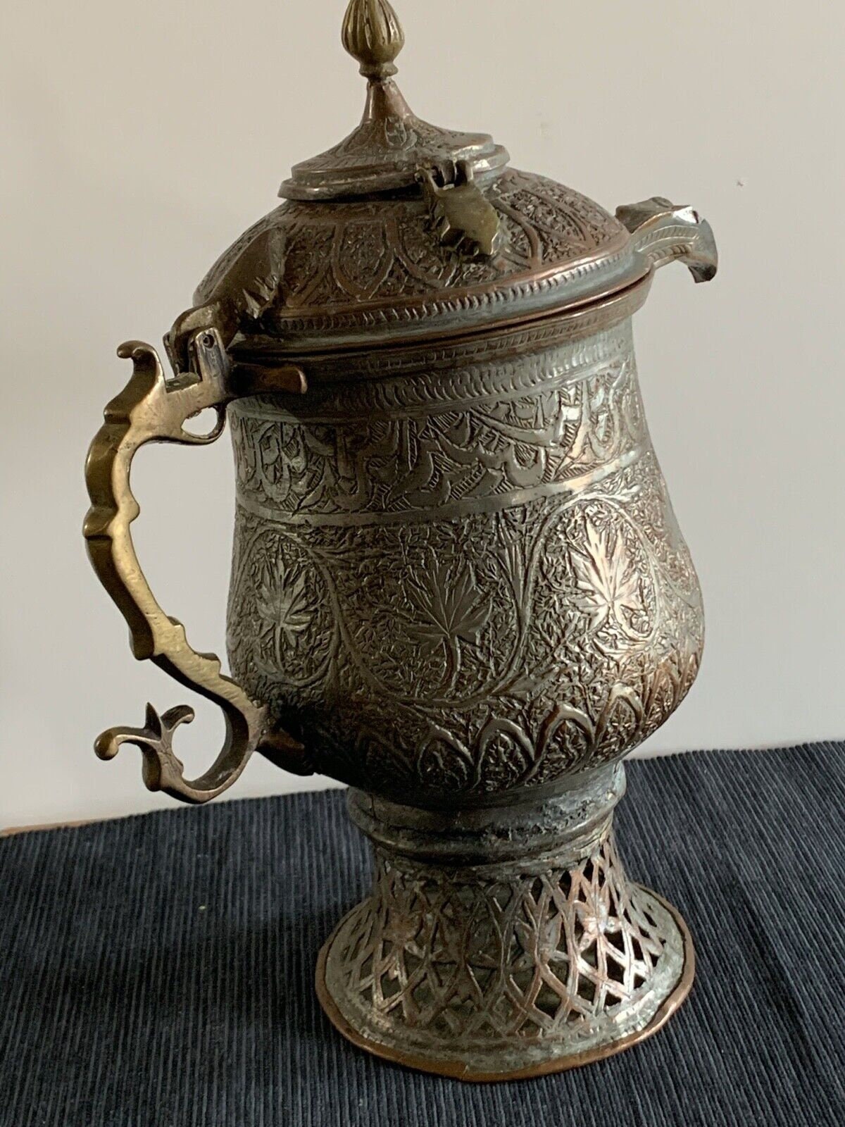 Large Northern India Kashmir Mughal Copper Tea Urn Samovar 19th C. - Etsy