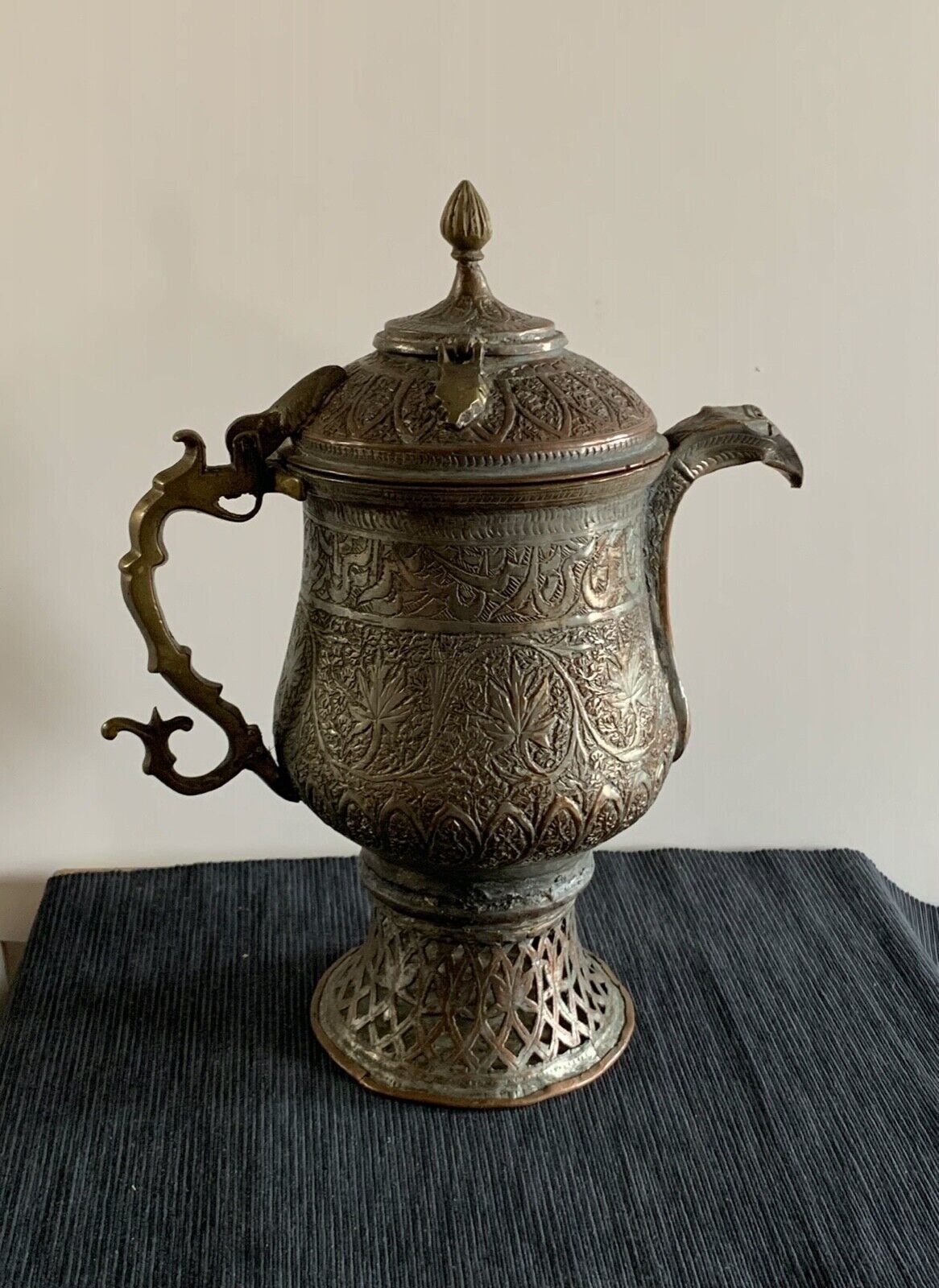 Large Northern India Kashmir Mughal Copper Tea Urn Samovar 19th C. - Etsy