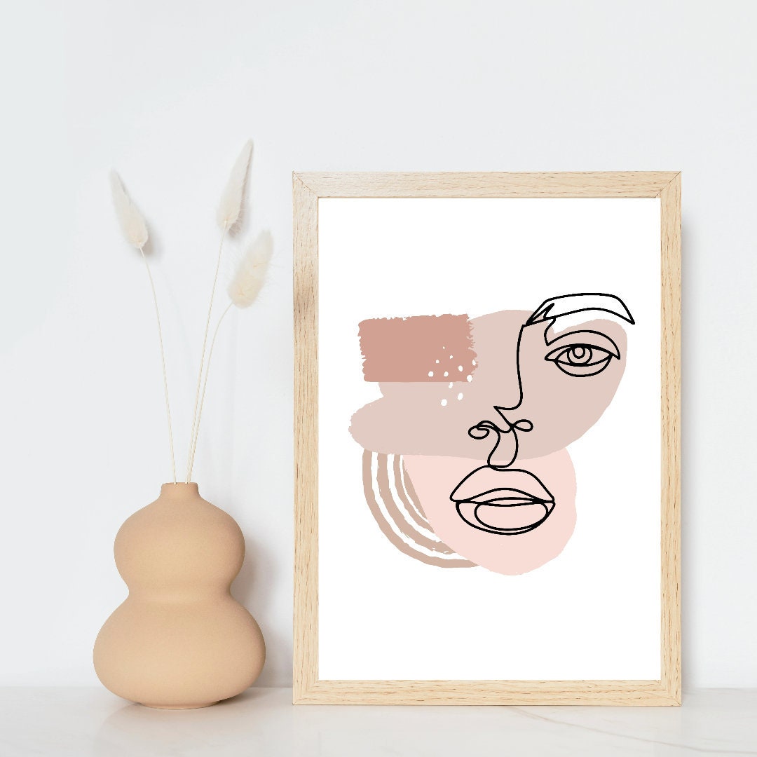 Printable Aesthetic Wall Art, Digital Print Aesthetic Boho Wall Art ...