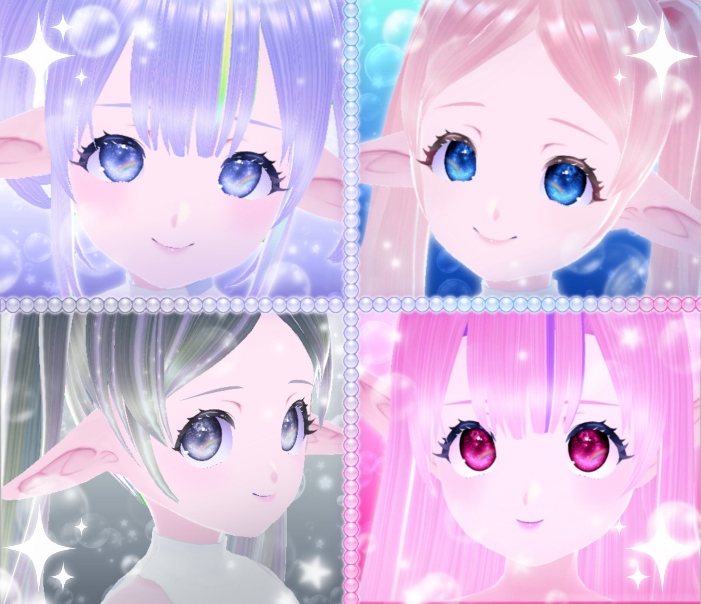 Vroid - Dreamland Irises - Vroid Custom Item - Eye Texture - Vrchat - Etsy