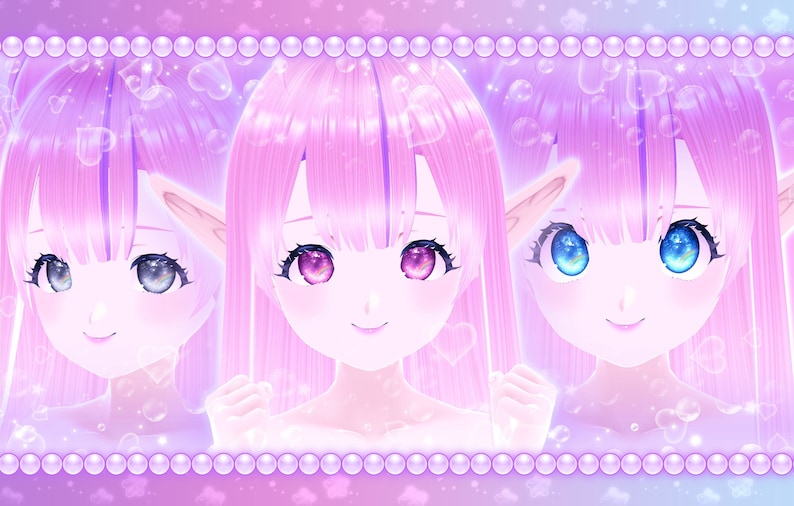 Vroid - Dreamland Irises - Vroid Custom Item - Eye Texture - Vrchat - Etsy