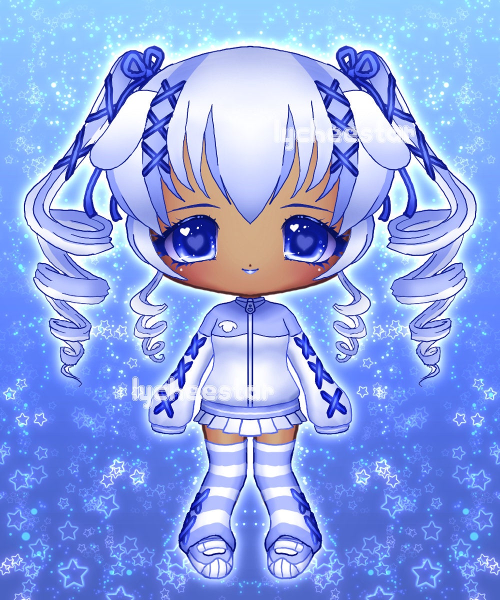 Skin Tone Chibi Base Pngs - Etsy