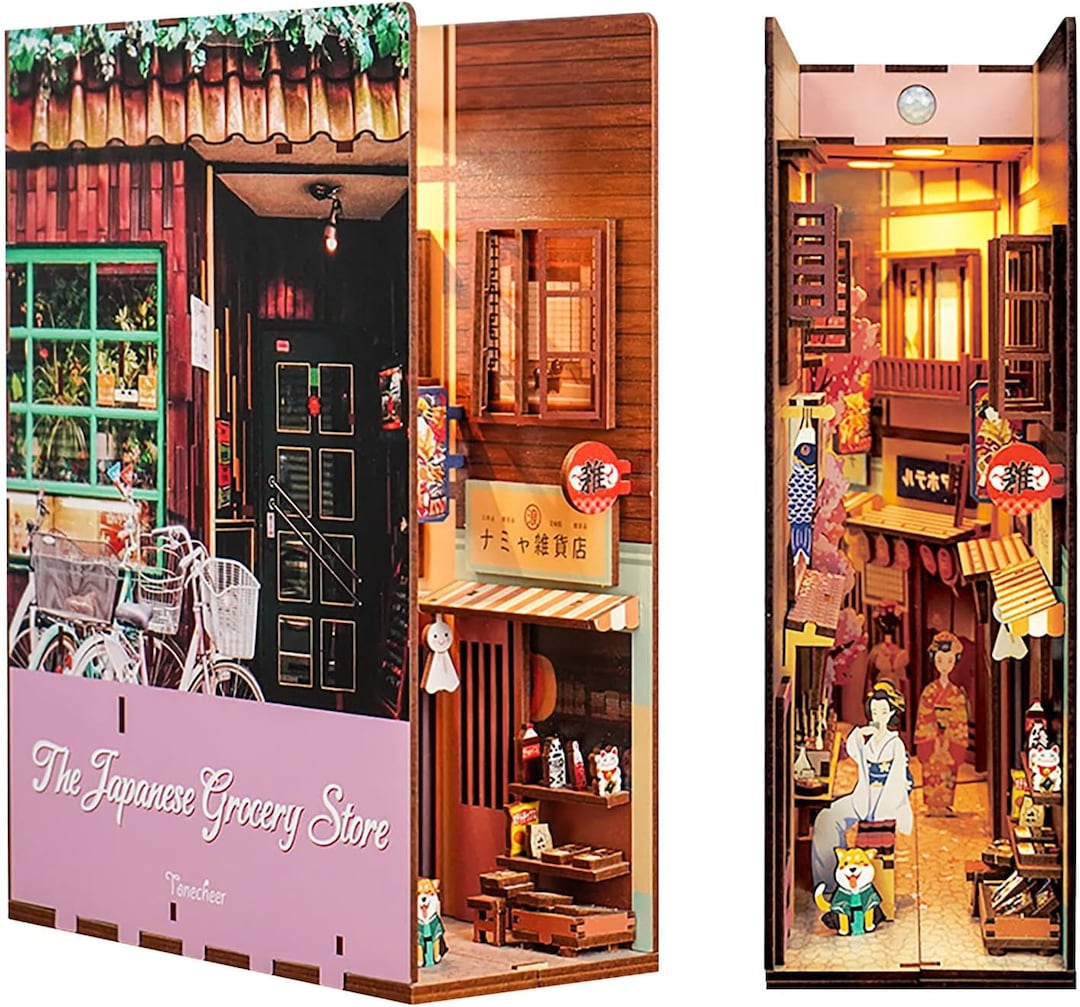 Ready Made Japanese Book Nook, Japanese, Grocery Store, Japanese Street ...