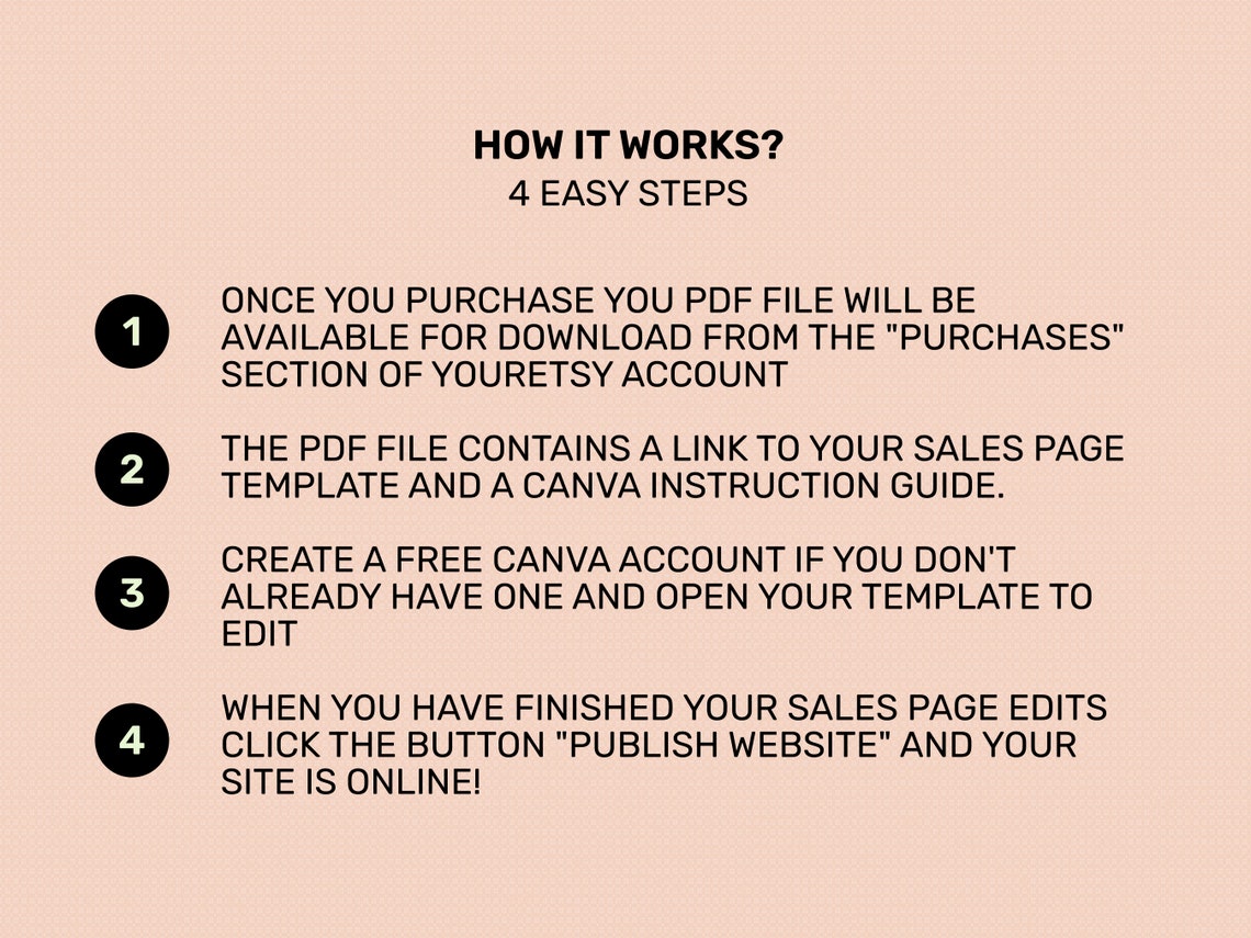 Canva Landing Page, Ready Design Website Templates, Ready-made Websites ...