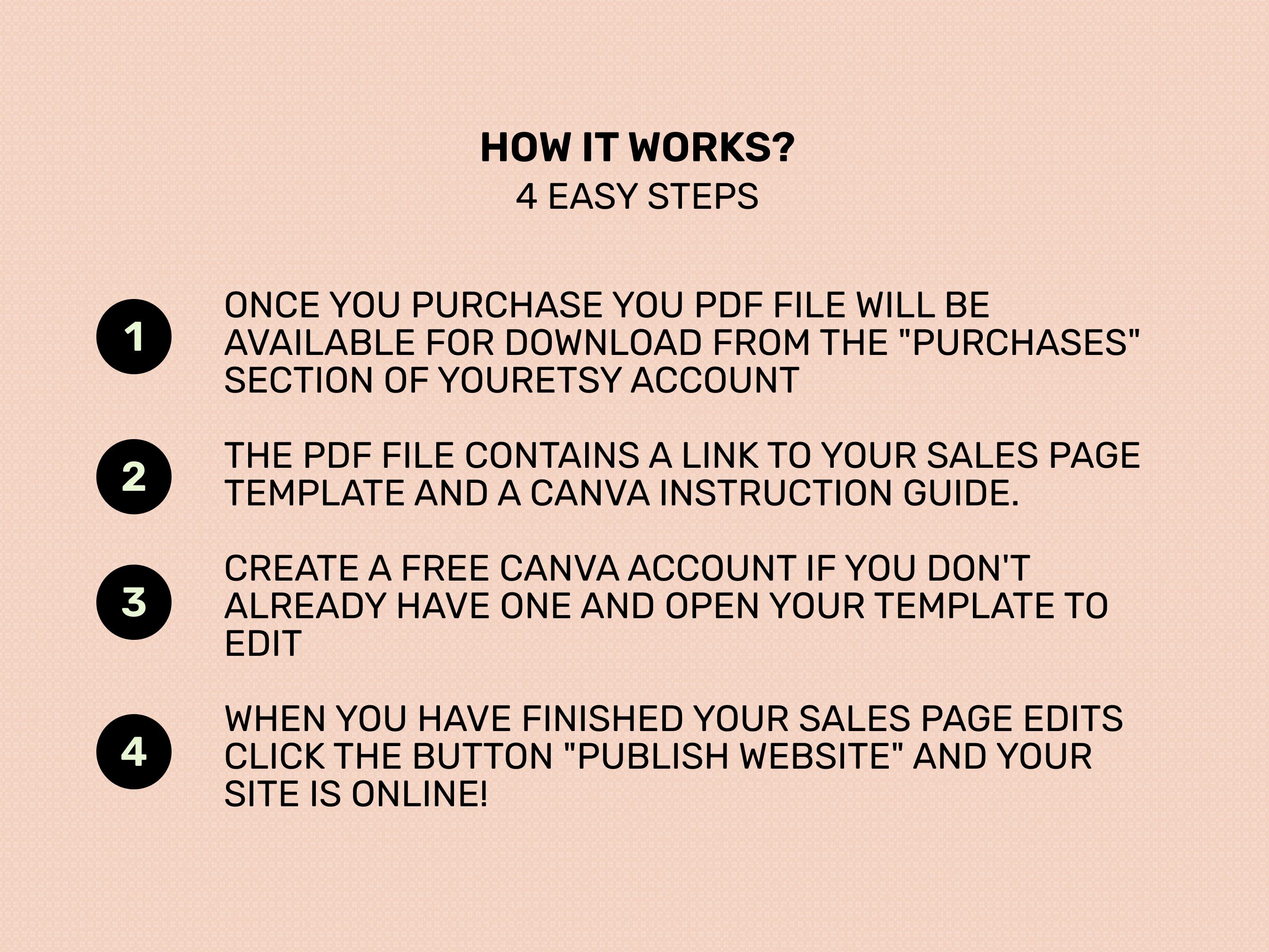 Canva Landing Page, Ready Design Website Templates, Ready-made Websites ...