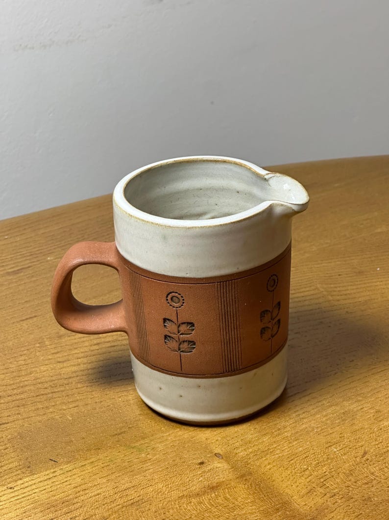 Gordon & Barbara Fox for Kentmere Pottery Milk Jug White Glaze ...