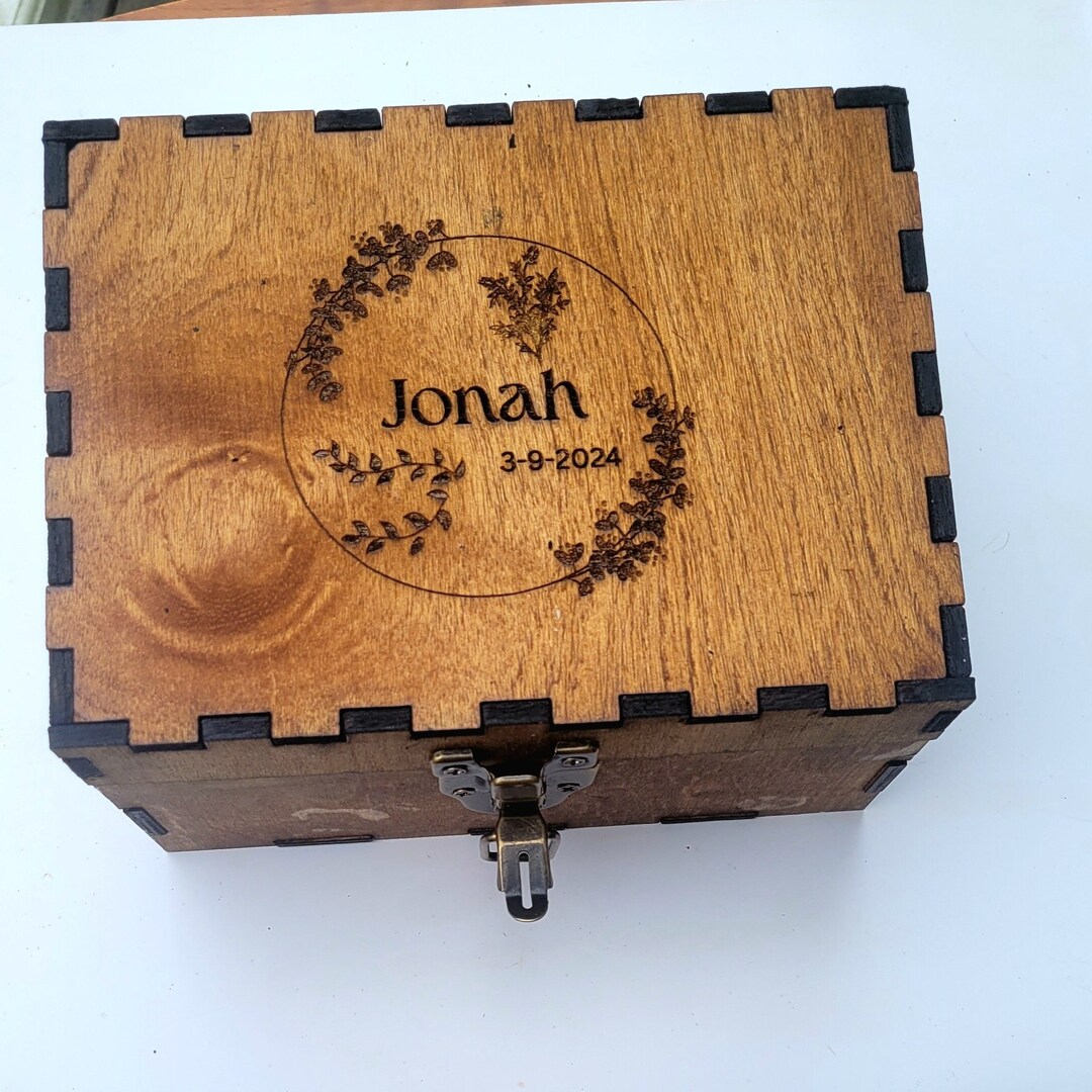 Wooden Keepsake Box Boys Keepsake Box for Men Keepsake Box for Her ...