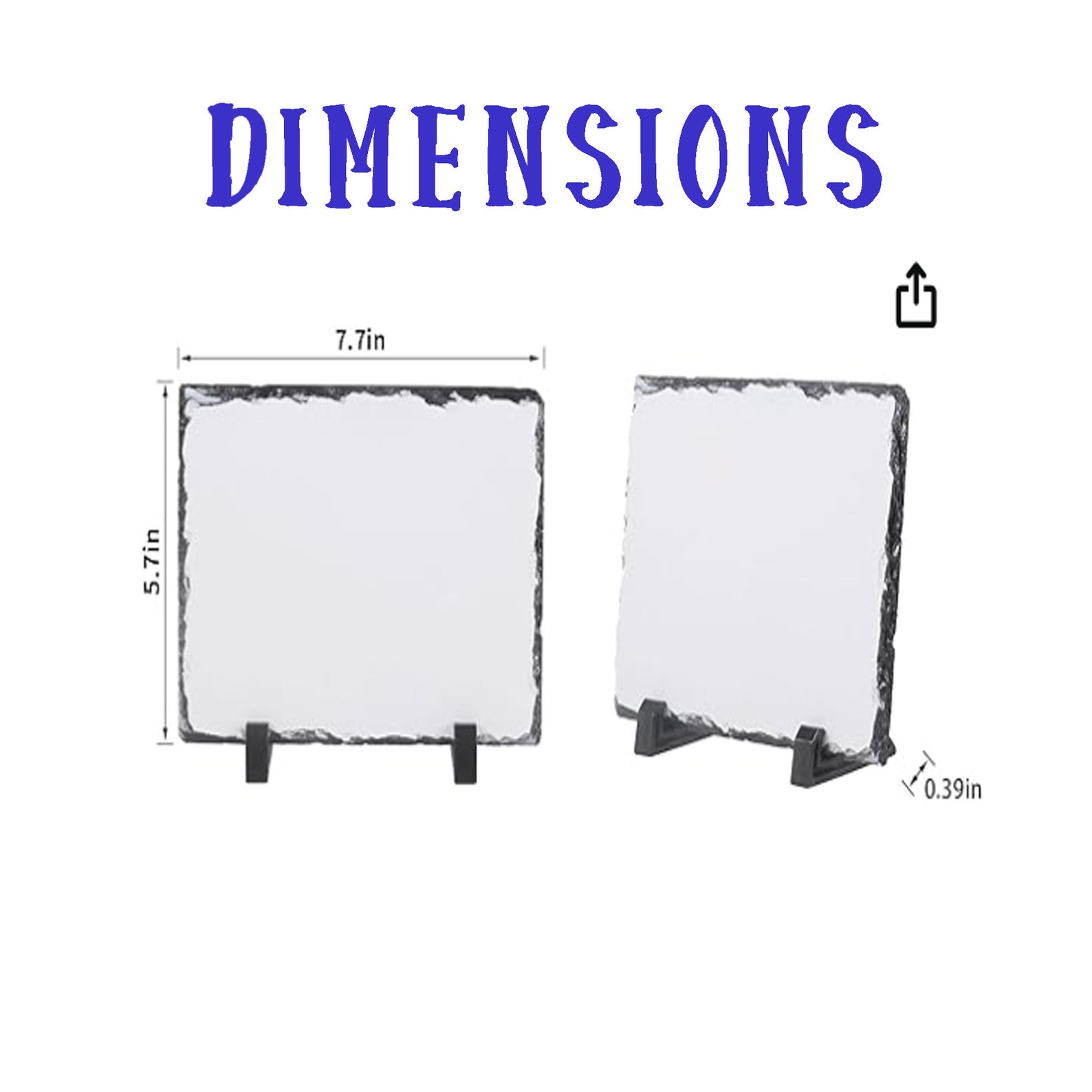 Personalized Photo Plaque Photo Slate Natural Slate Valentines Day ...