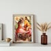 Michelangelo Prophet Jeremiah Wall Art Religious Print Chapel Scene ...