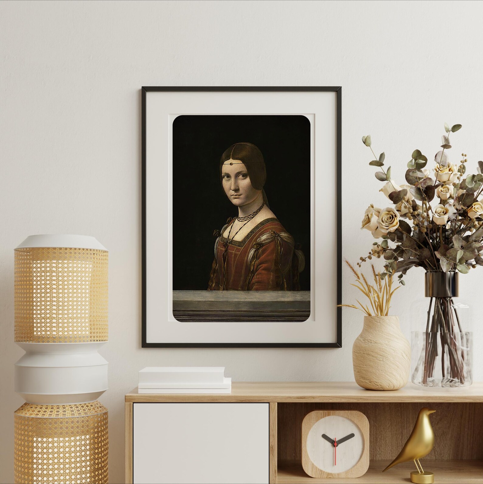La Belle Ferroniere Print: Leonardo Da Vinci Digital Art (downloadable ...