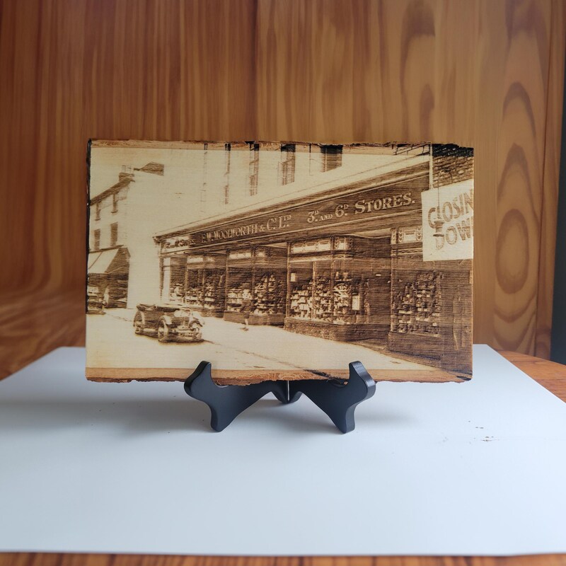 Rustic Wood Print - Etsy