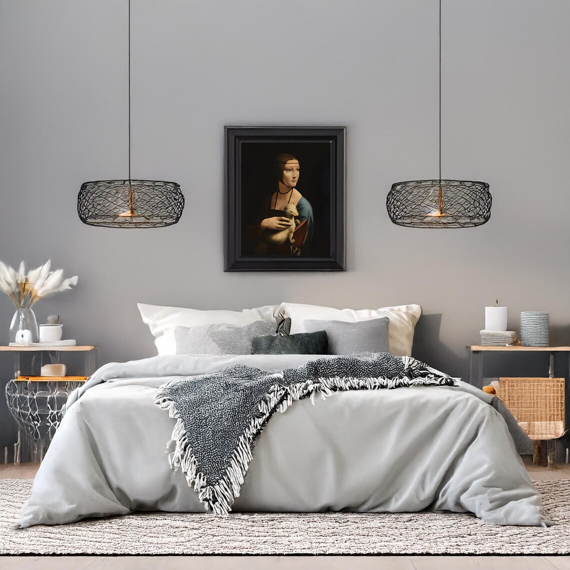 Lady With Ermine Print: Leonardo Da Vinci Masterpiece (digital Download ...