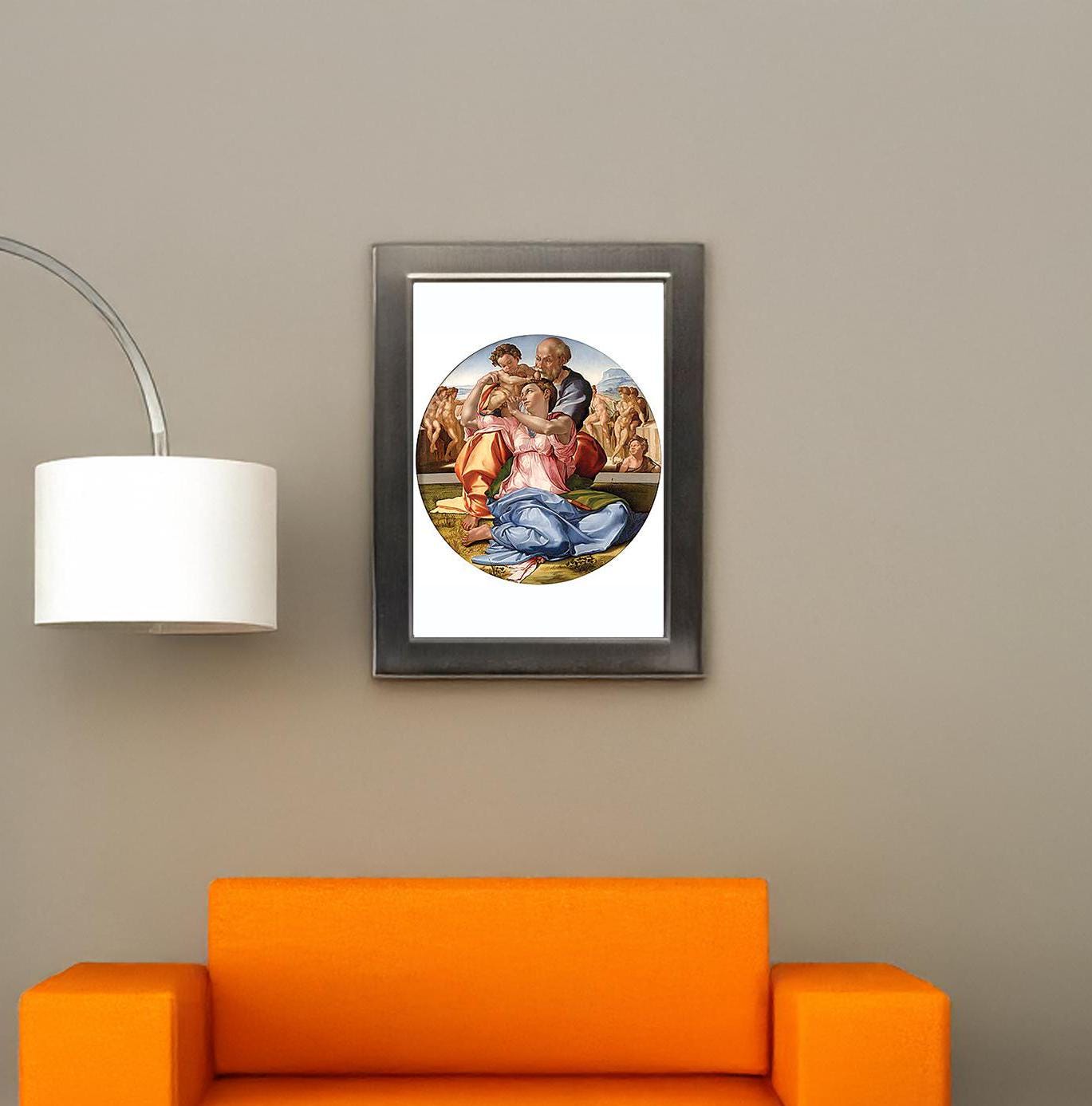 Michelangelo Doni Tondo Art Print: Renaissance Madonna and Child ...