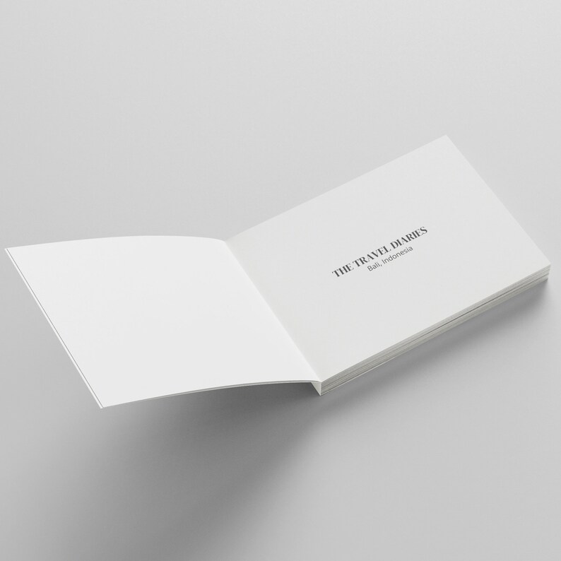 A4 Landscape Photobook Canva Template – 30 Page Editorial Layout ...