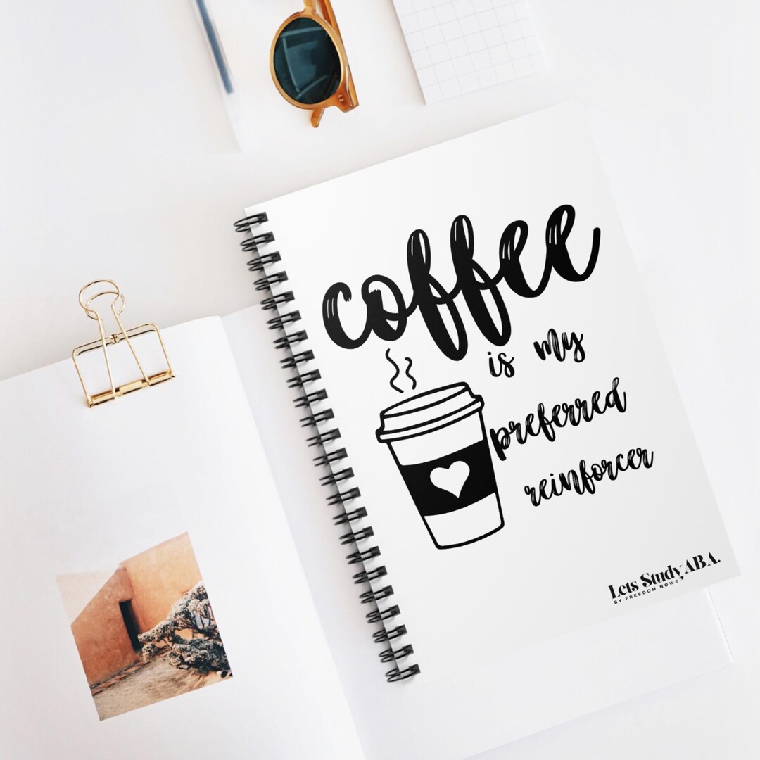 Coffee Lover's Spiral Notebook, Perfect for Students and Professionals ...
