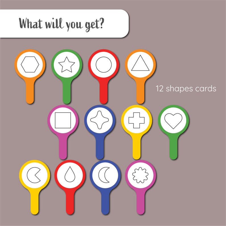 Tracing Shapes Activity for Toddler Learning - Homeschool and Preschool ...