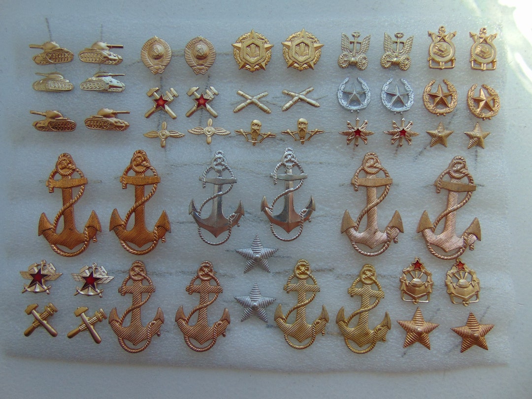 Soviet Army Insignia. Army of the USSR. Price for Everything in the ...