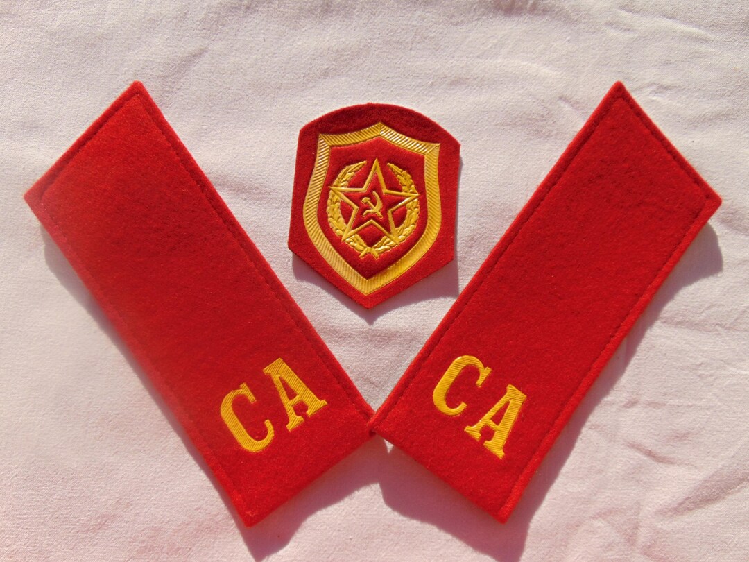 Combined Arms Kit of a Soviet Soldier. Chevron. Shoulder Straps - Etsy