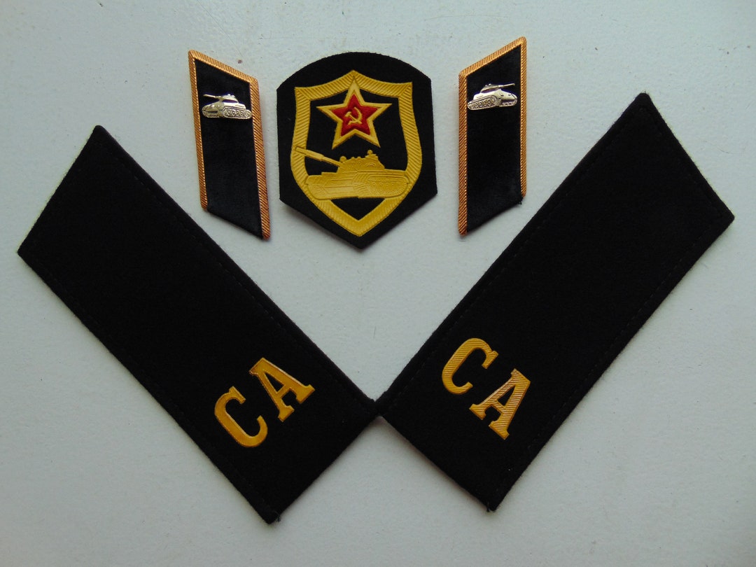Soviet Tank Crews. Army of the USSR. Shoulder Straps, Chevron ...