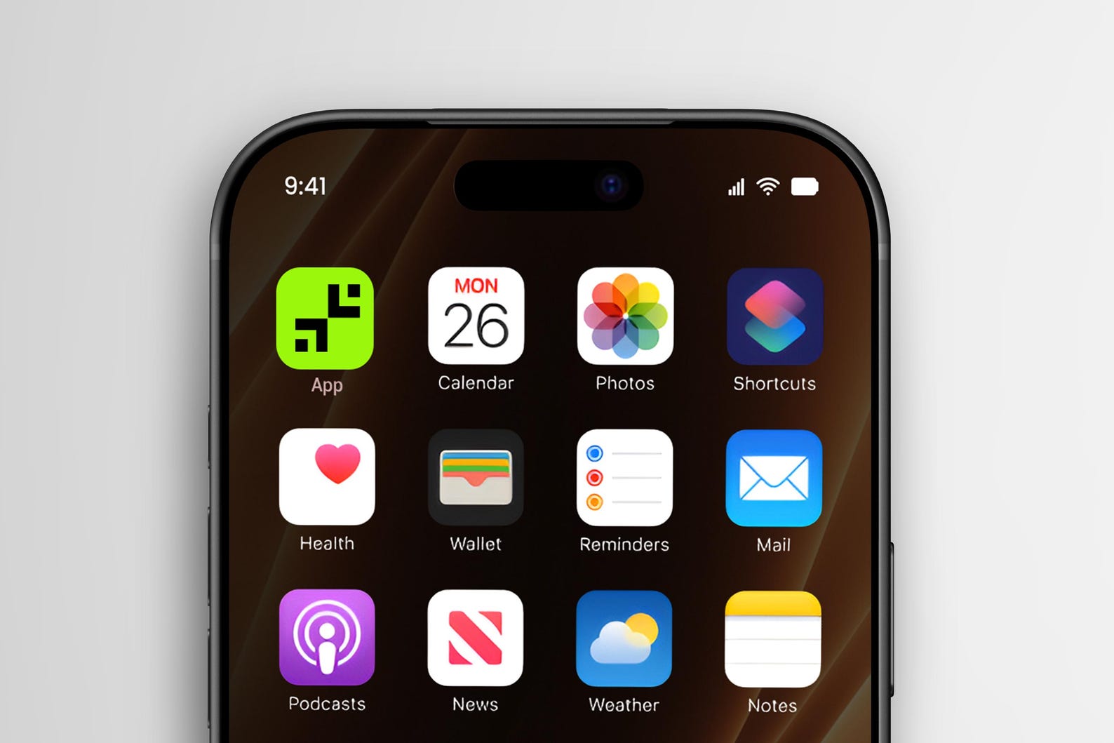 IPhone Close-up Screen Mockup PSD | Realistic Mobile Display View ...