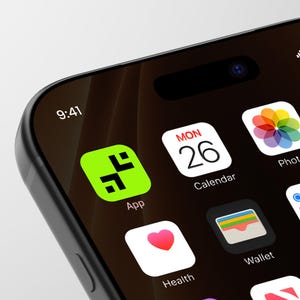 IPhone Close-up Screen Mockup PSD | Realistic Mobile Display View ...