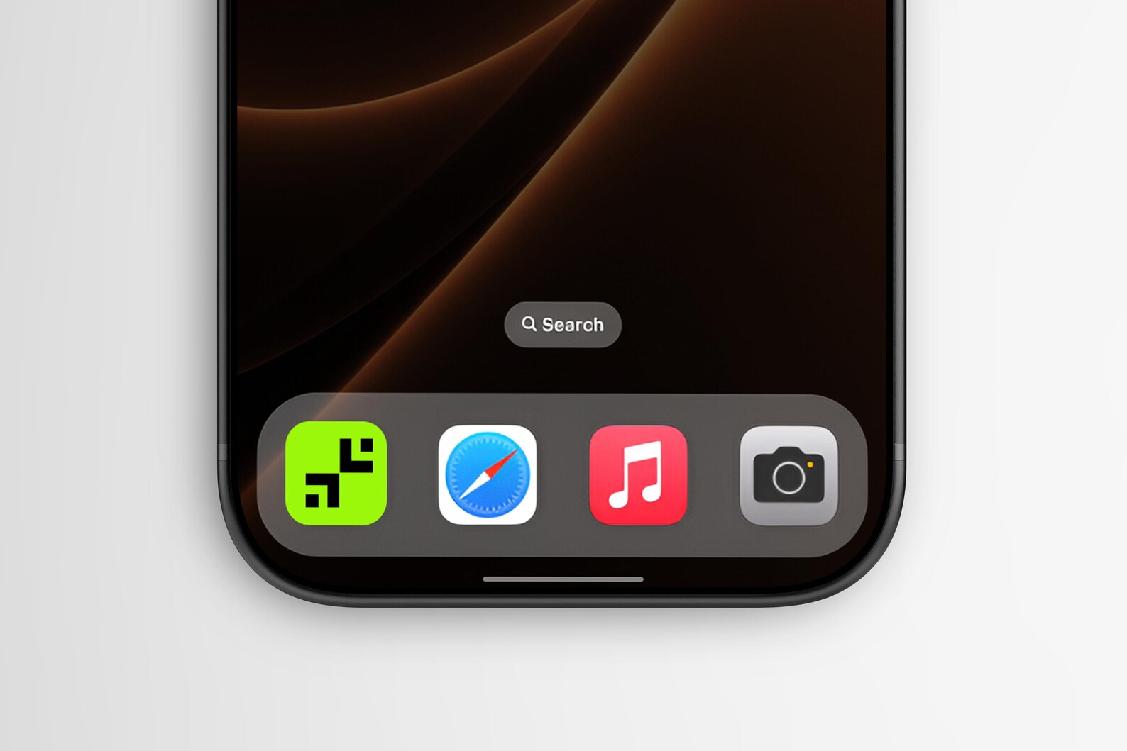 IPhone Close-up Screen Mockup PSD | Realistic Mobile Display View ...