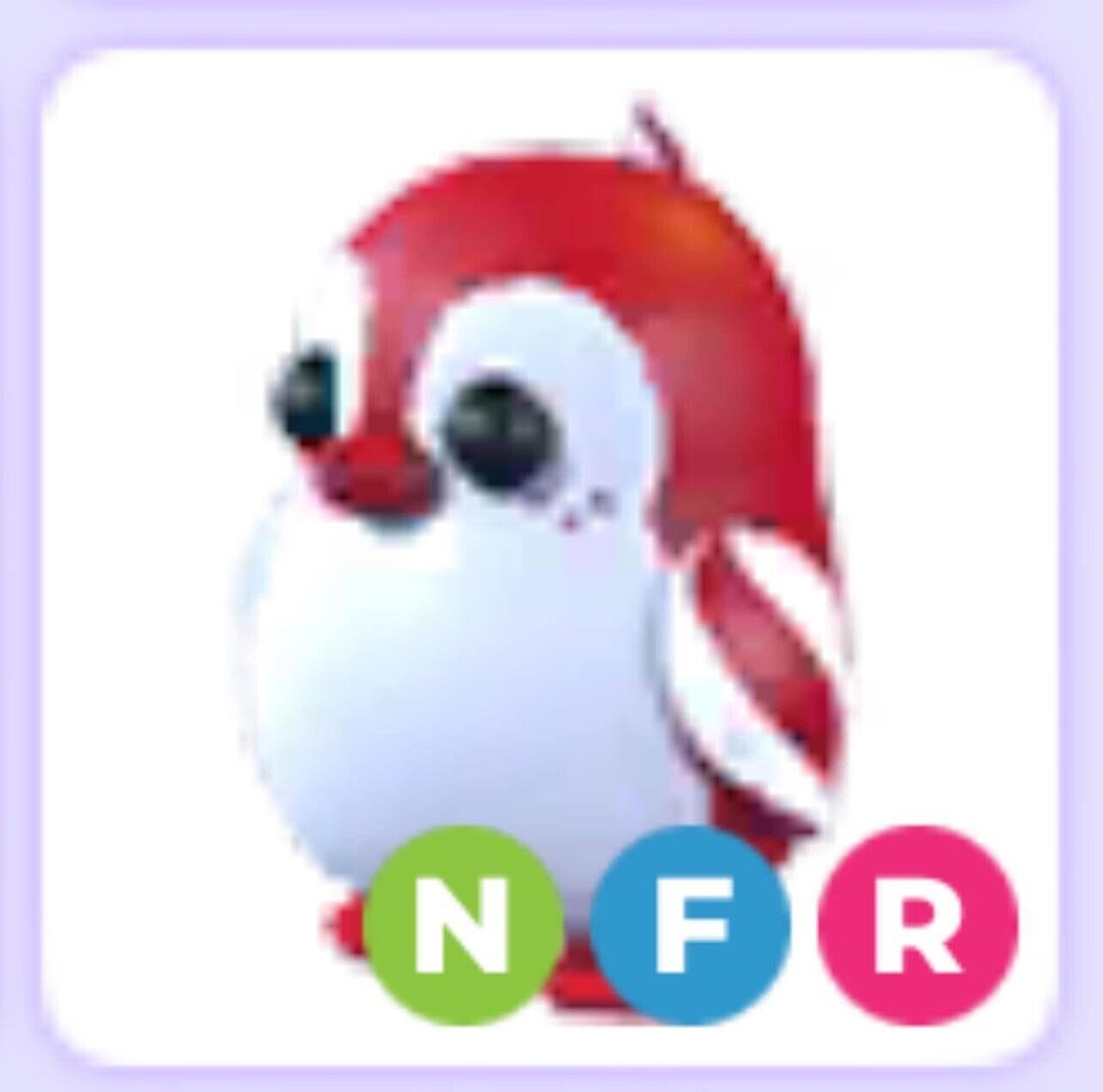 Adopt Me NFR Peppermint Penguin - Etsy