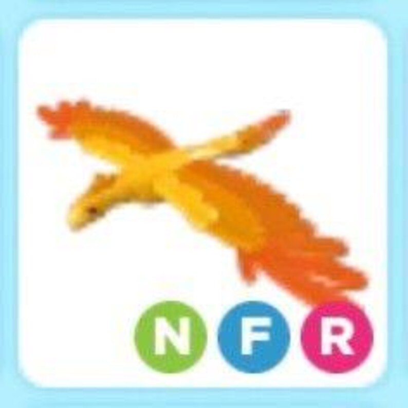 Adopt Me NFR Phoenix - Etsy