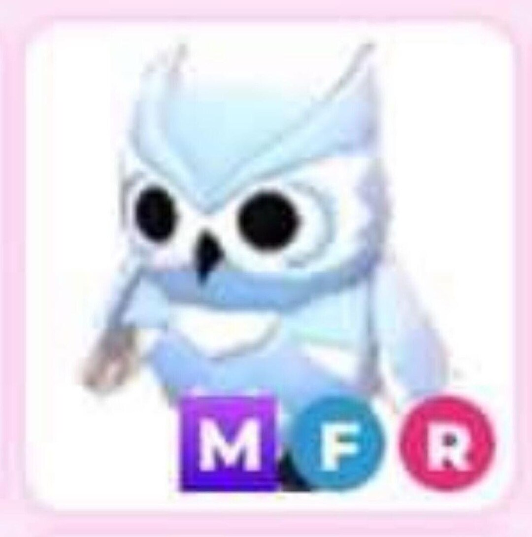 Adopt Me MFR Snow Owl - Etsy