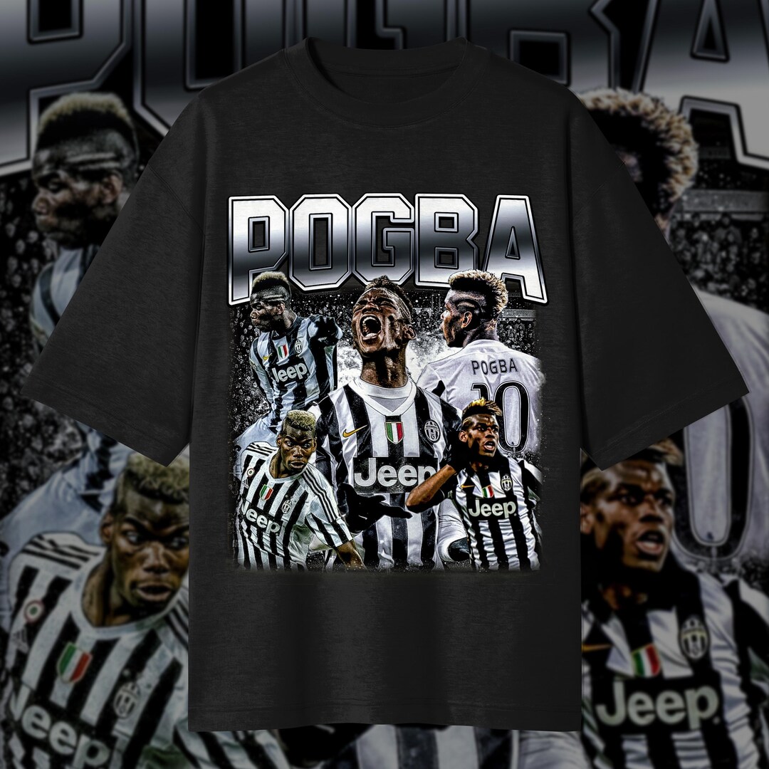 Retro Vintage 90s Graphic Paul Pogba T-shirt, Juventus Tee, Soccer T ...