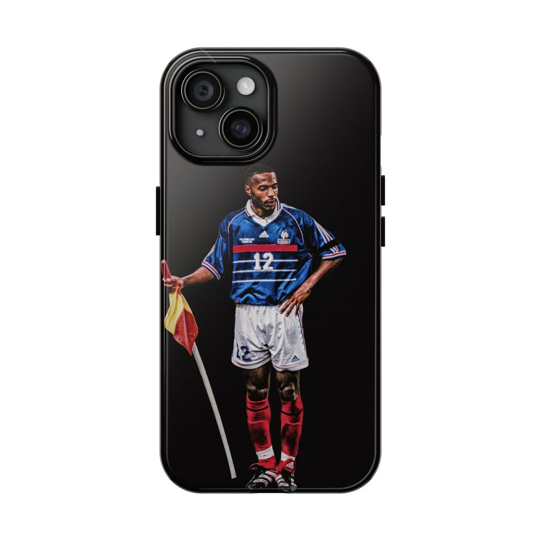 Thierry Henry Inspired Football Soccer Phone Case iPhone 16 15 14 13 12 ...