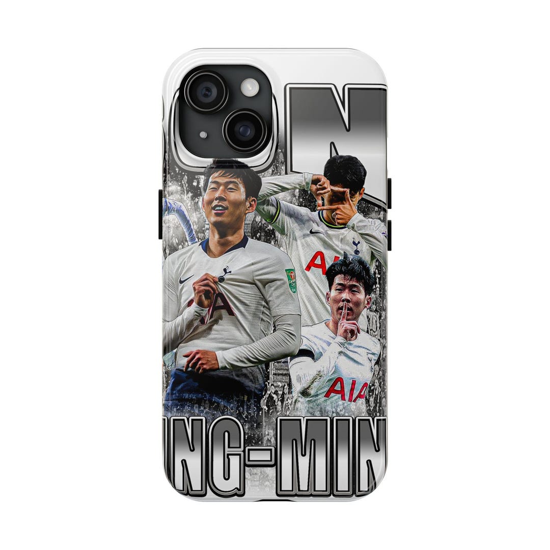 Son Heung-min Football Phone Case, Tottenham FC Phone Case, Soccer ...