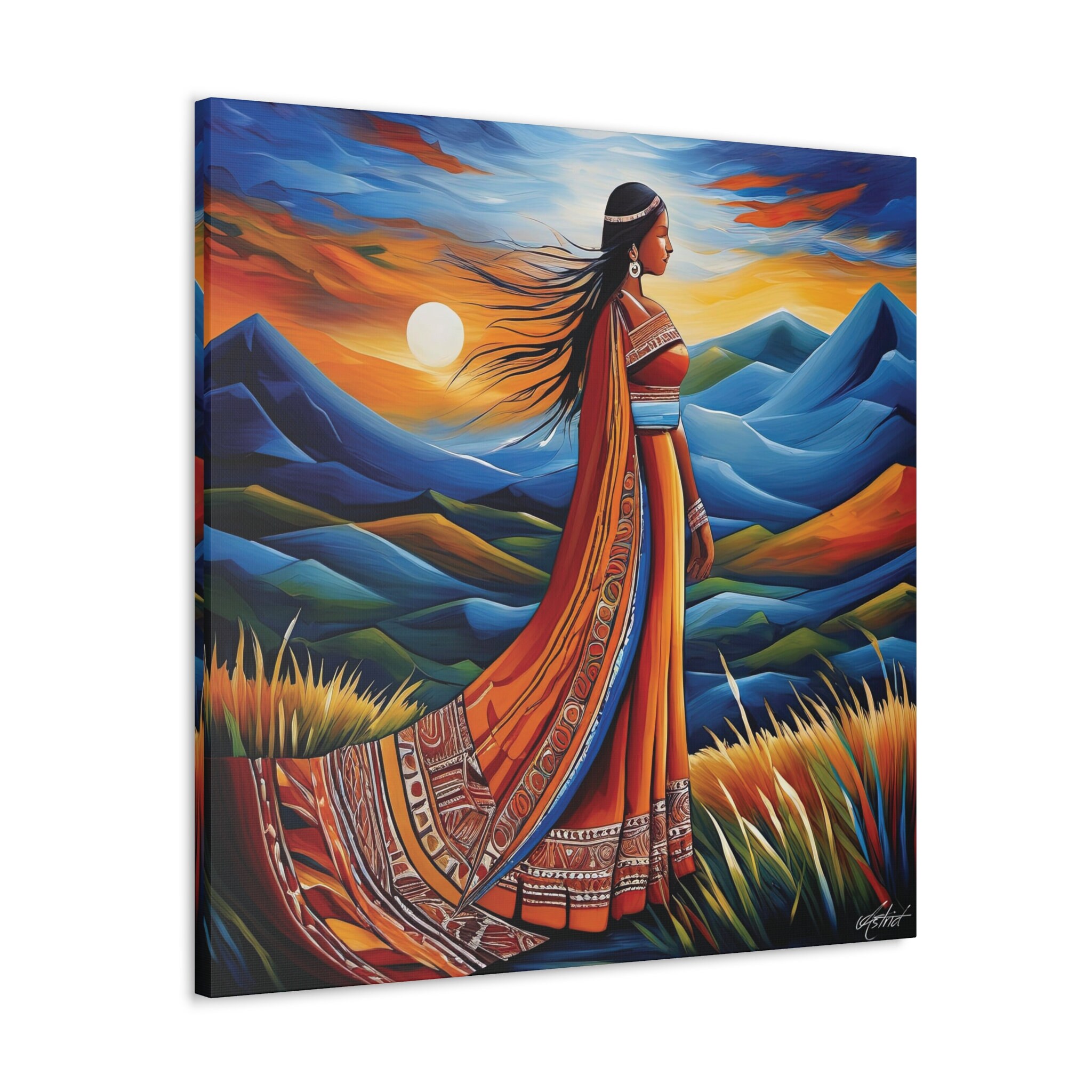 Soul's Canvas Wall Art Modern Canvas Wall Art Visual Wall Art ...