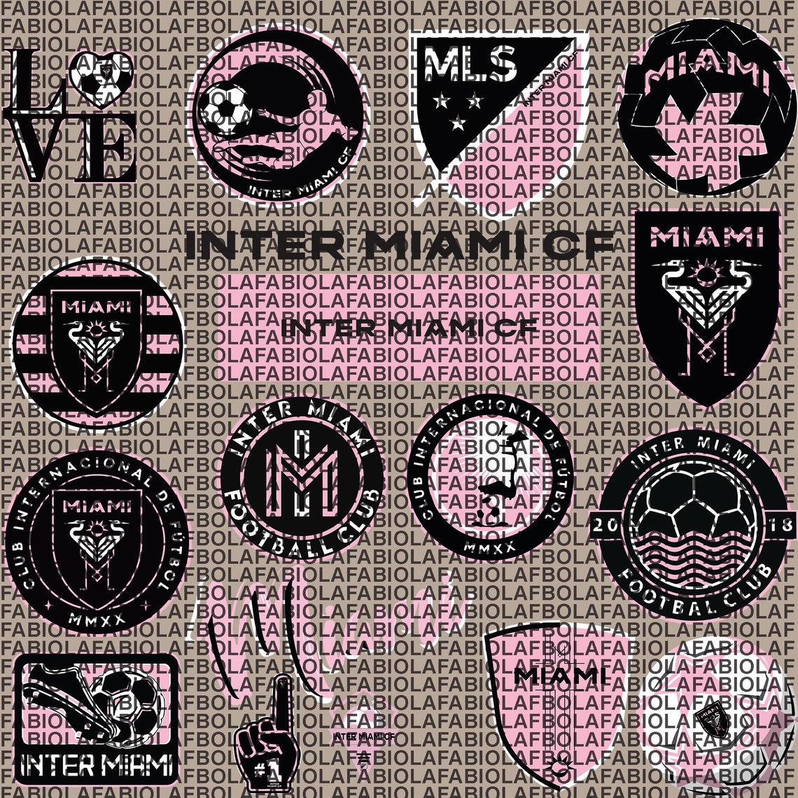 İnter Miami Svg,miami Svg,İnter Svg, Messi Svg,logo I Cup, Tshirt, Clip ...