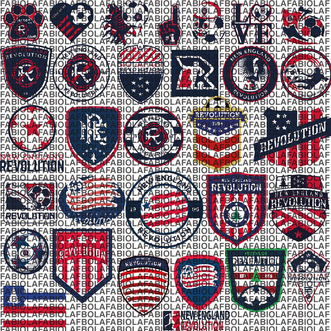 NEW ENGLAND Svg, Revolution FC Svg,logo I Cup, Tshirt, Clip Art, Cricut ...